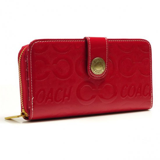 Coach Logo Large Red Wallets BCR [coach20211107] - $34.74 : Coach ...