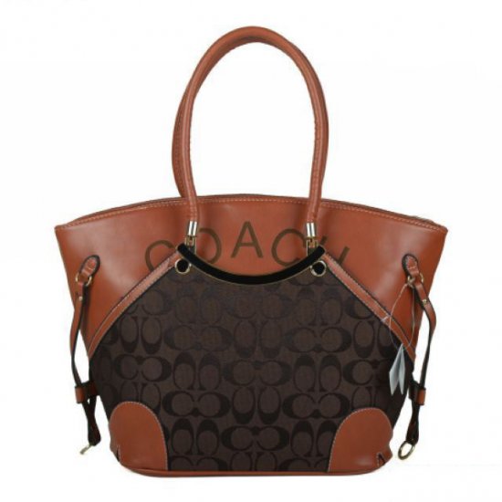 Coach Logo Monogram Small Coffee Totes BKK [coach20211241] - $56.84 ...