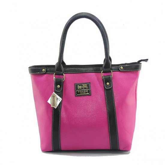 Coach North South Medium Fuchsia Totes DJC [coach20211439] - $59.39 ...