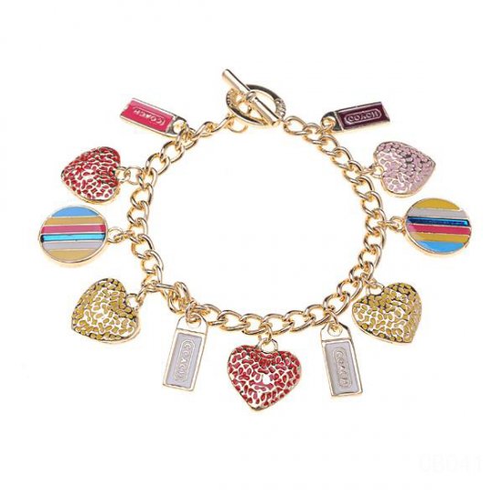 Coach Shine Heart Gold Bracelets CWN [coach20211630] - $22.84 : Coach ...