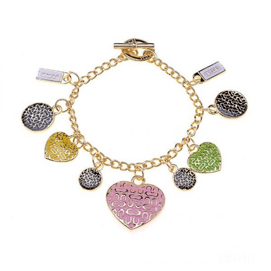 Coach Shine Heart Gold Bracelets CWO [coach20211631] - $22.84 : Coach ...