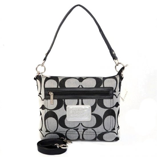 Coach Zip In Logo Small Grey Shoulder Bags CFZ [coach20211834] - $57.69 ...