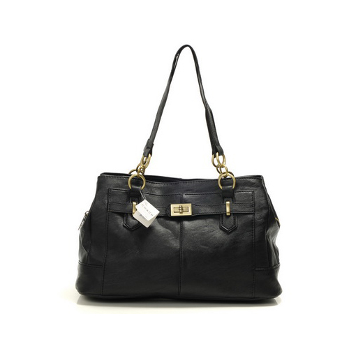Coach Bleecker Cooper Large Black Satchels DMN [coach20210233] - $59.39 ...