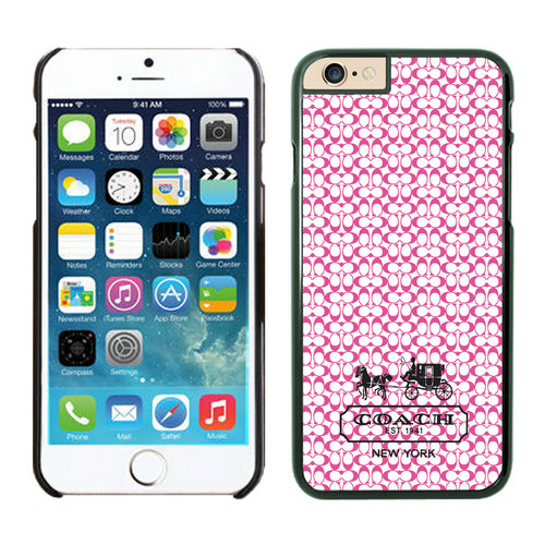 Coach In Confetti Signature Pink iPhone 6 Cases EYN [coach20210674 ...