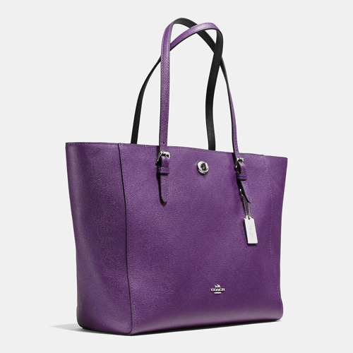Coach Legacy Accordion Zip Large Purple Purses ETL [coach20210884 ...